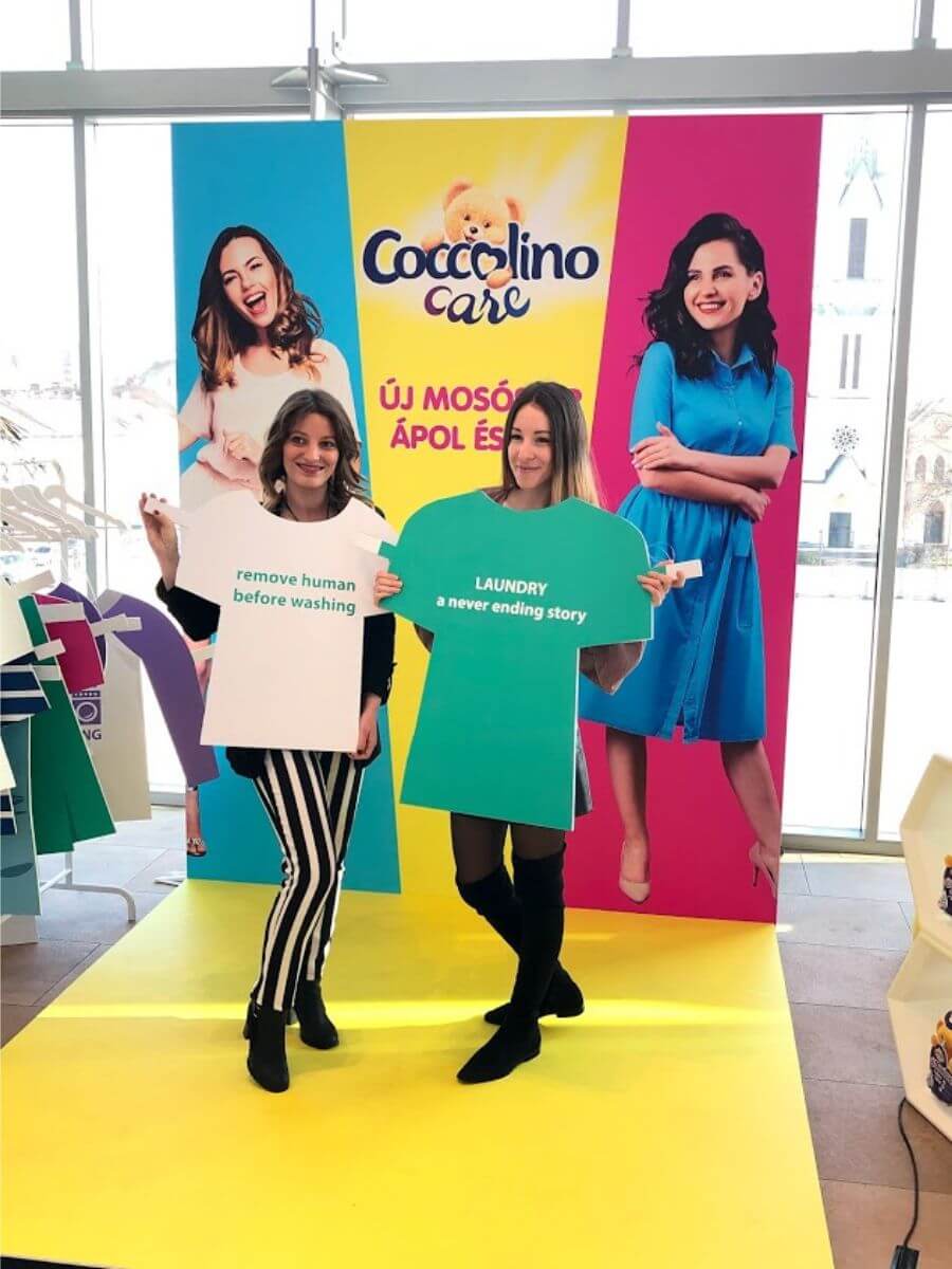 Coccolino interactive stand - Rendezvényszervezés frissen, egyedi ...